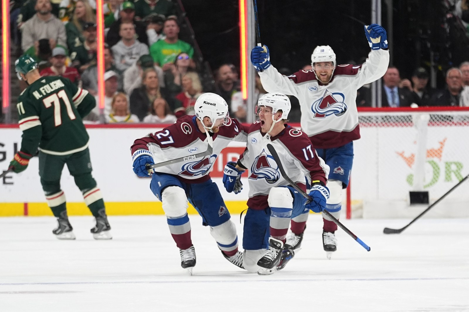 Avalanche depth helps them grab a 3-1 series lead over Wild, with ...
