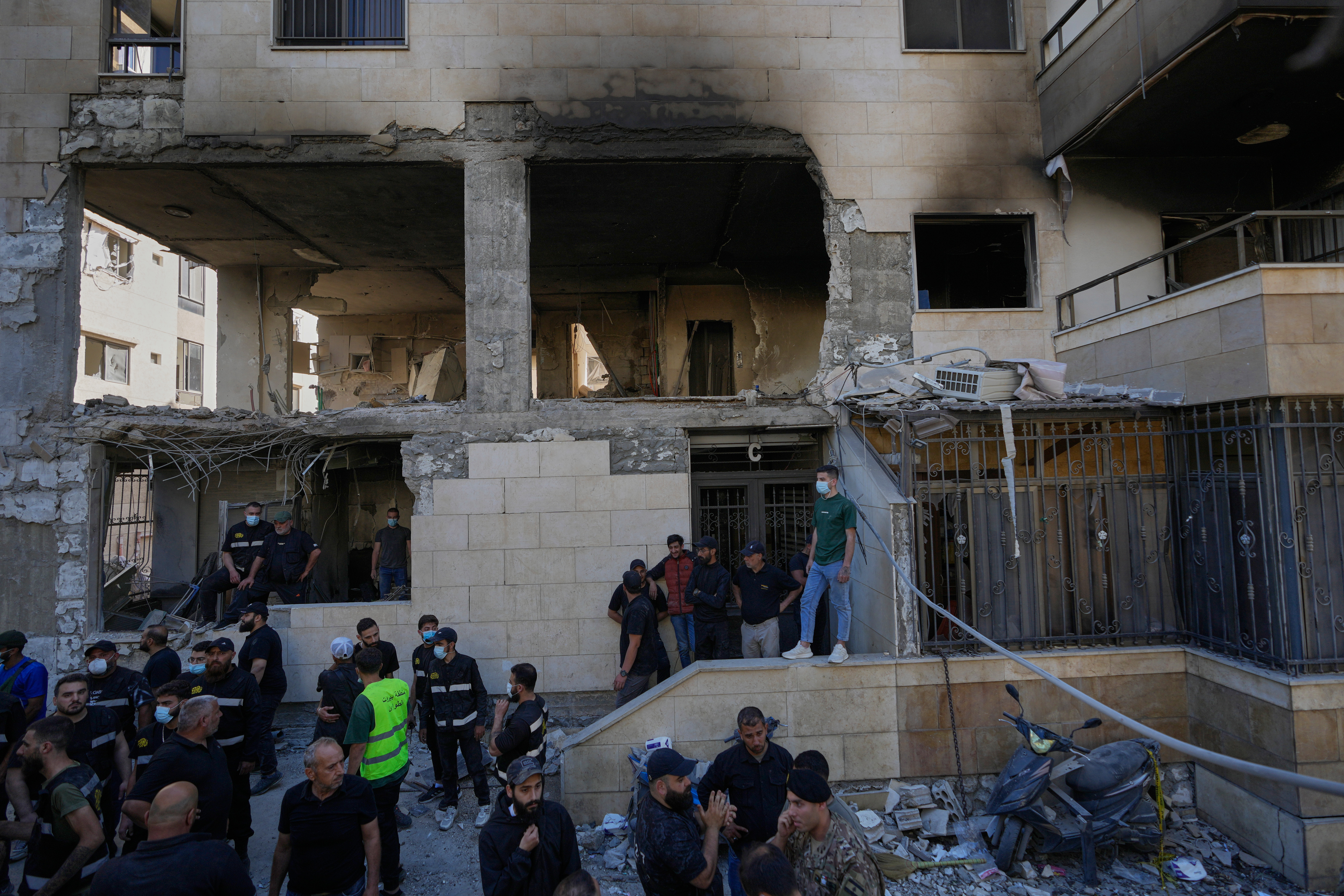 Israeli military strikes southern suburb of Beirut before crucial ...