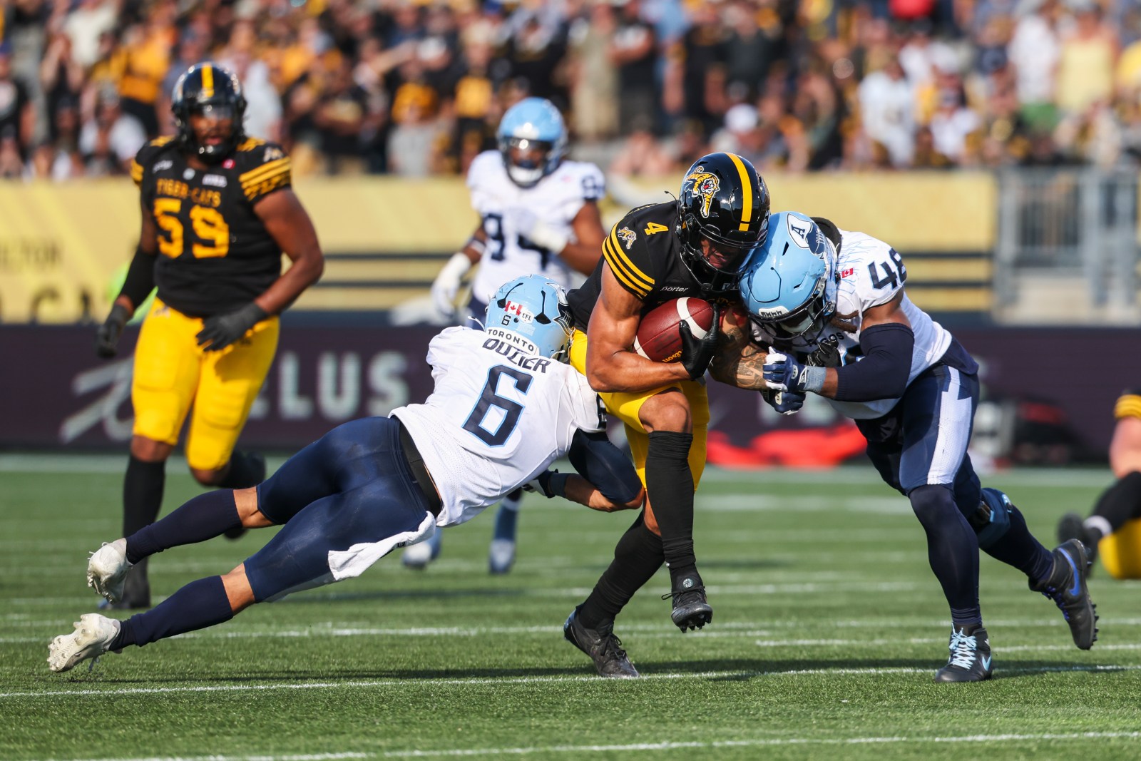Linebacker McManis, receiver Bridges will both miss Hamilton Ticats ...
