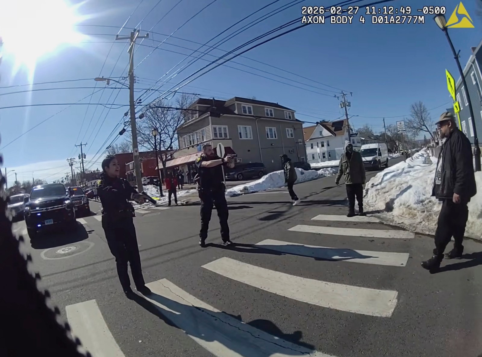 Connecticut police officer hugs supporters, appears in court in fatal ...