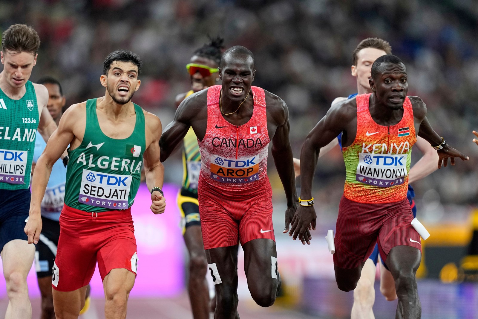 Canada’s Marco Arop finishes second in season-best effort in 800m at ...