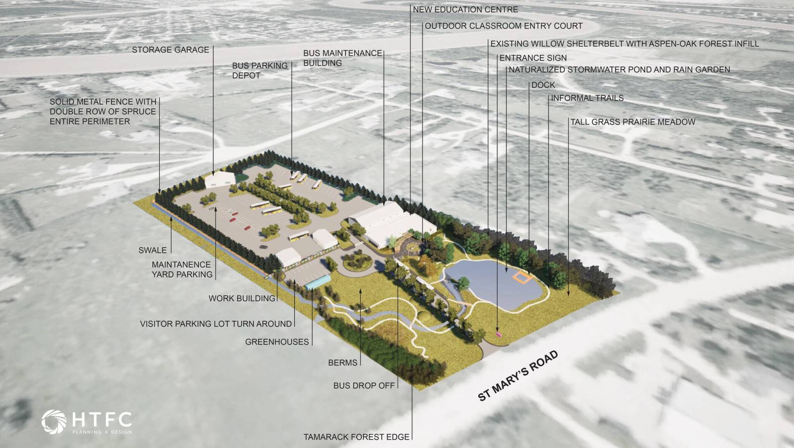 Division unveils plans for transport and learning hub south of ...