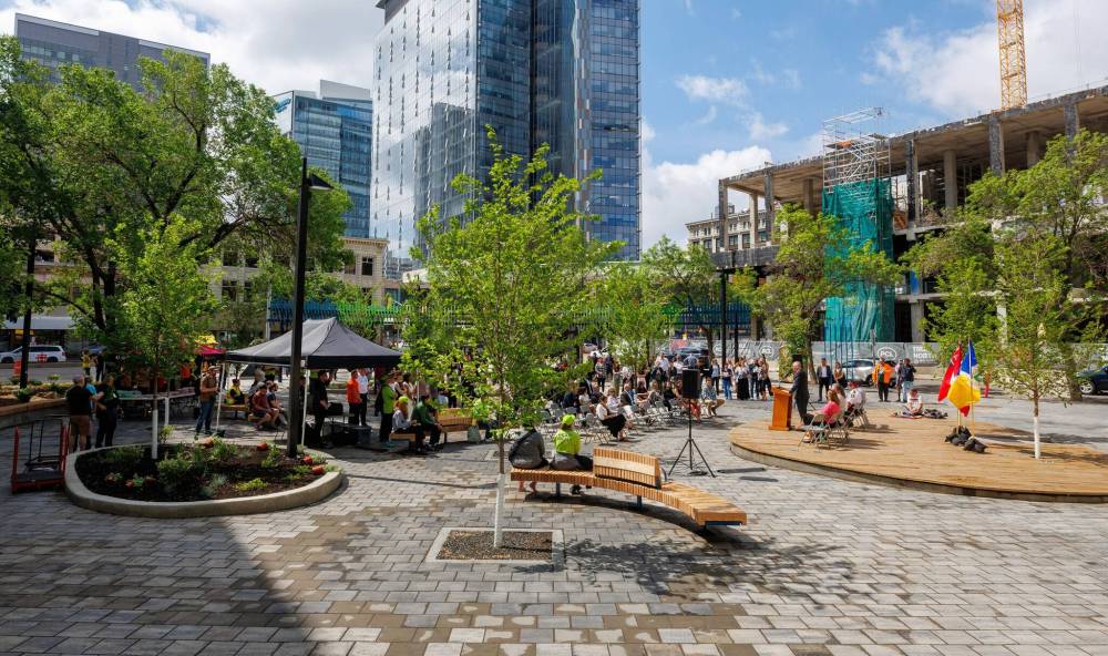 ‘One more step… to re-imagine downtown’: Air Canada Window park ...
