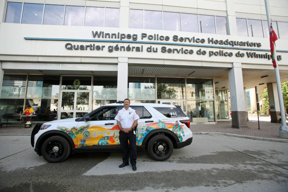 Cruiser bearing Indigenous art act of reconciliation: police chief ...