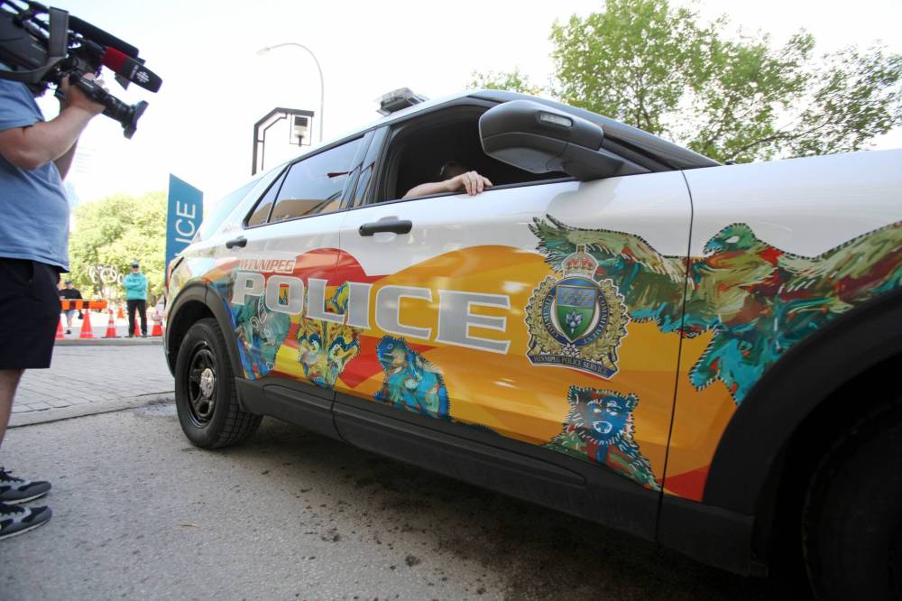 Cruiser bearing Indigenous art act of reconciliation: police chief ...