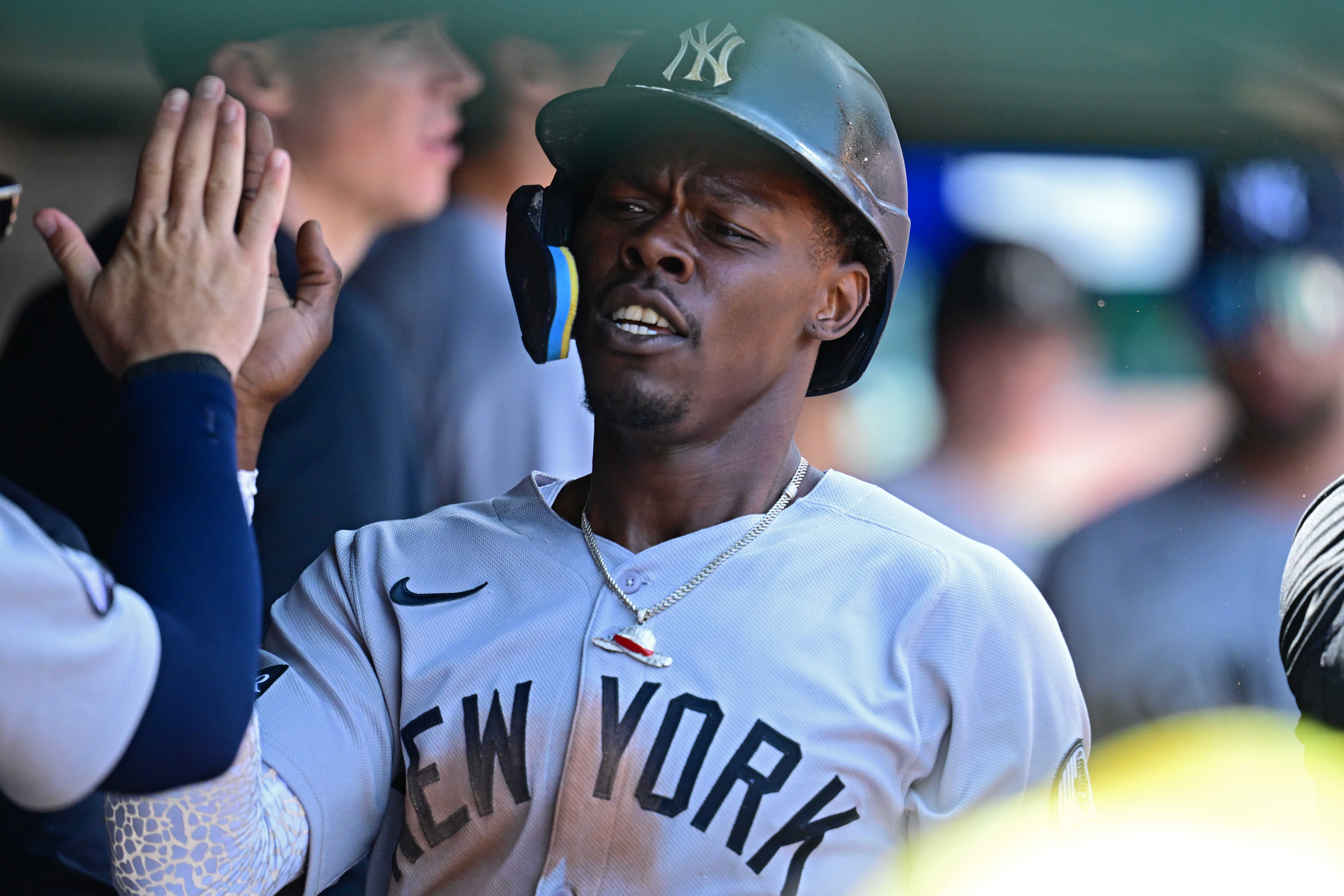 Jazz Chisolm Jr. drives in 3 runs, Yankees topple Guardians 8-4 to ...