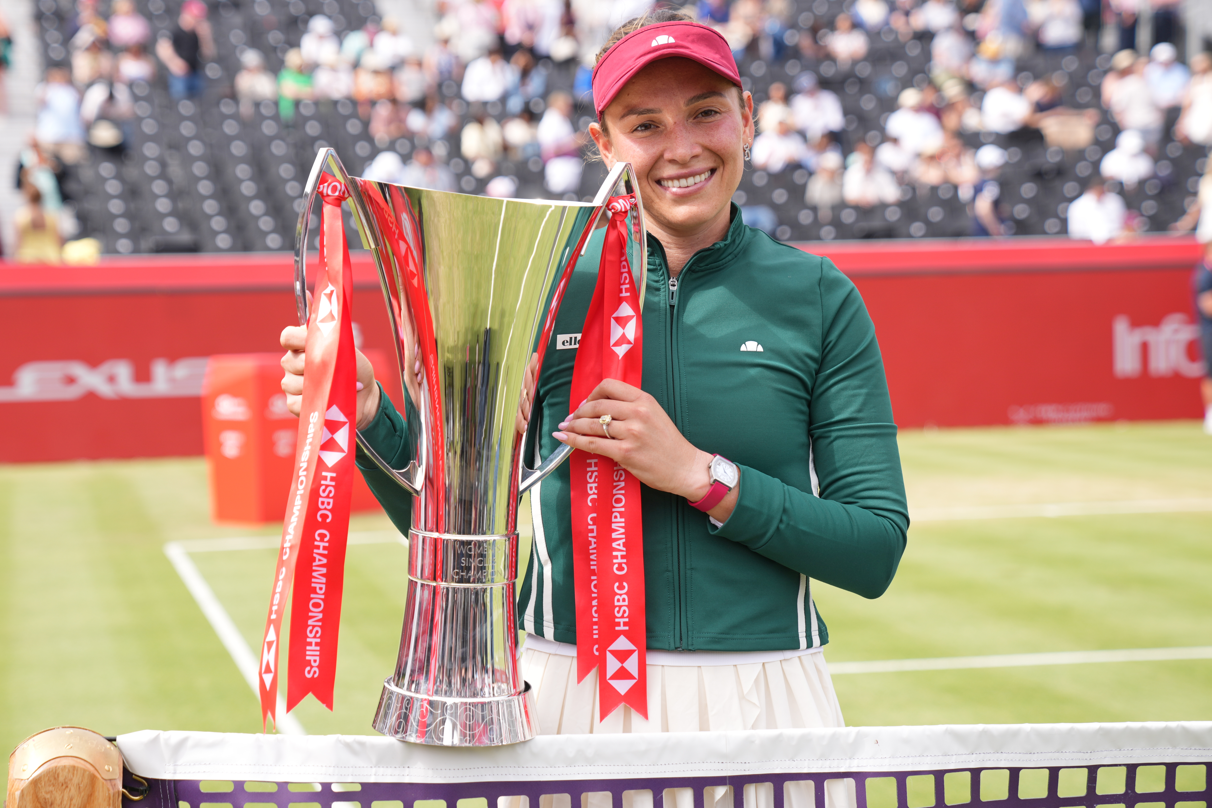 Vekic wins Queen’s Club final in straight sets to deny dream title for ...
