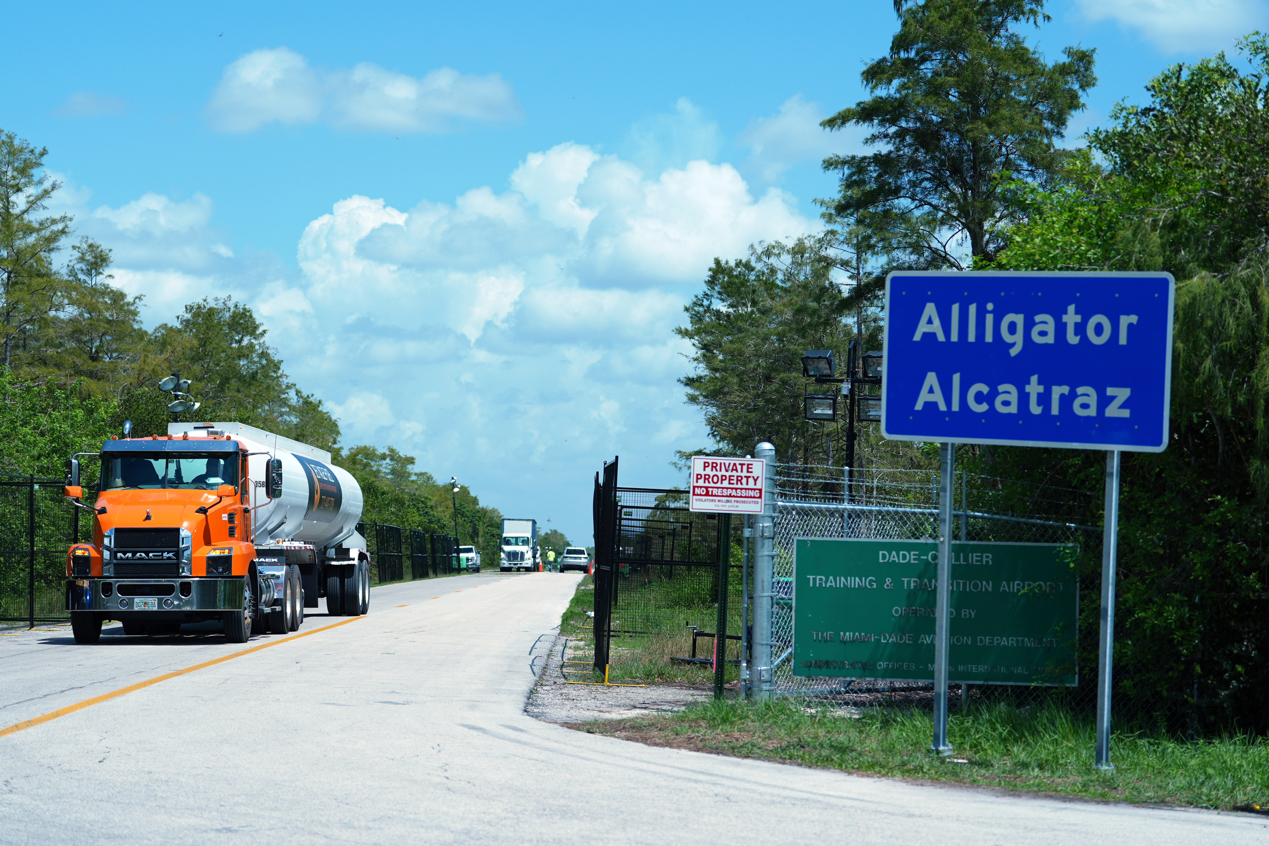 All detainees from immigration facility ‘Alligator Alcatraz’ have been ...