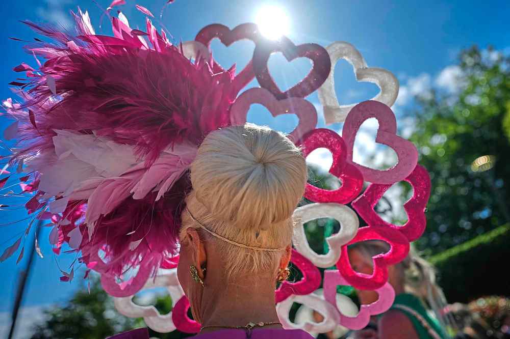 In pictures: Extravagant hats steal the show at the Royal Ascot horse ...
