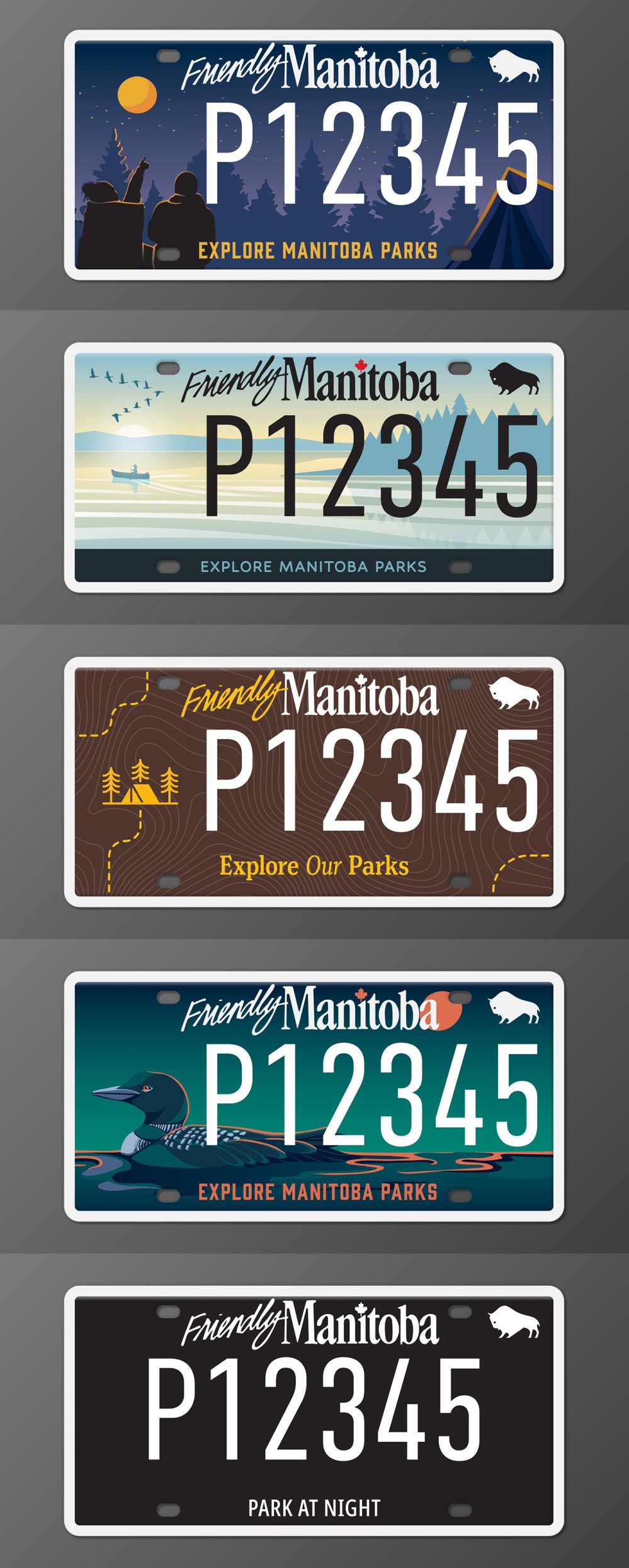 Campsite, canoe, loon? Manitobans asked to pick new specialty licence ...